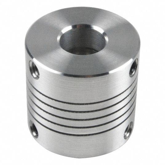 Aluminum, 25 mm Outside Dia, Flexible Coupling - 52DK43|E60022 - Grainger