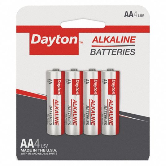 AA, Everyday, Battery - 52EG75|GRAIN815-4F - Grainger