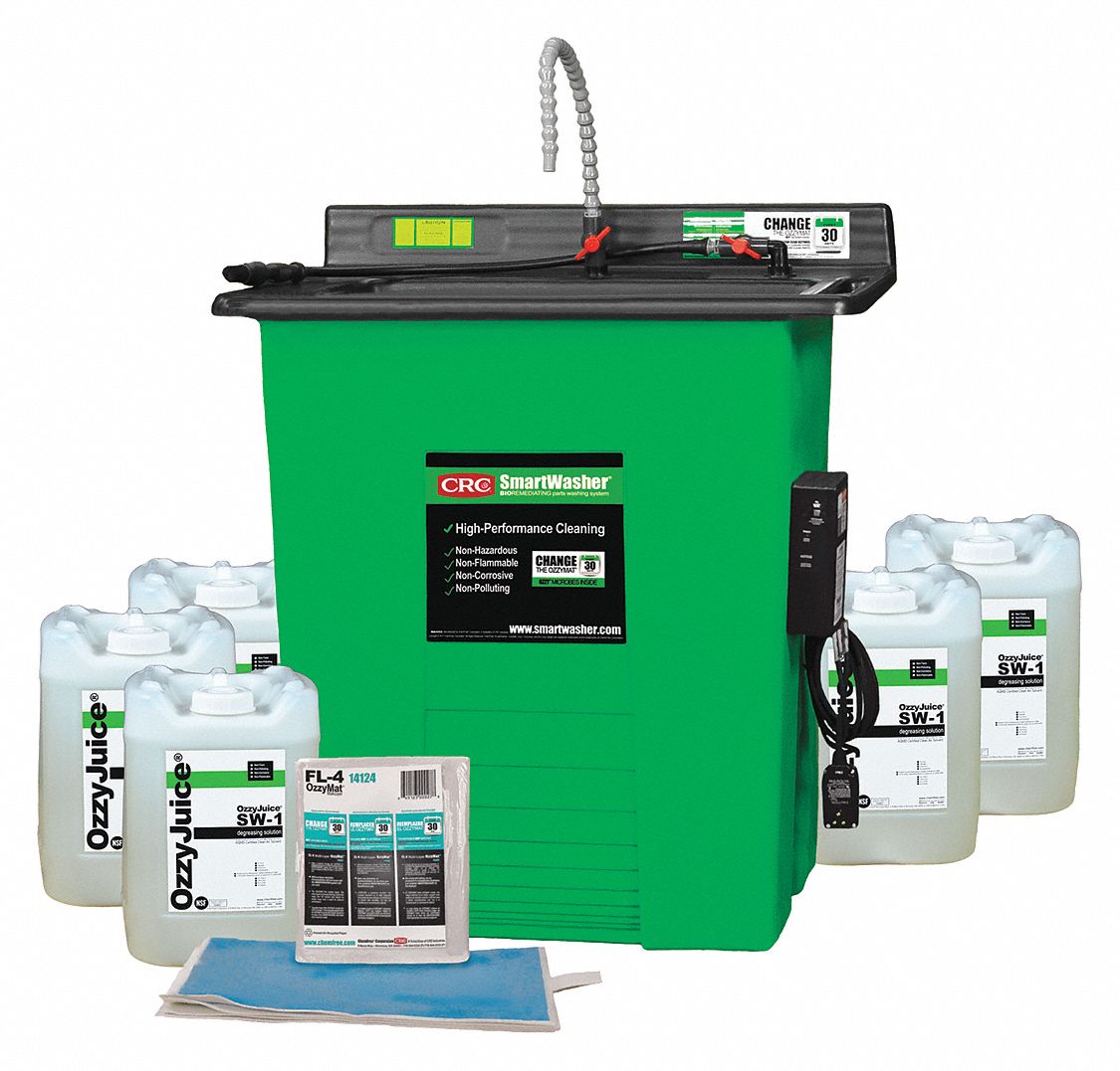 SMARTWASHER Signature Parts Washer Kit, 25 gal. - 52GZ80|14749 - Grainger