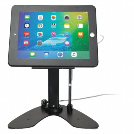 CTA DIGITAL, Black, Aluminum, Tabletop Stand - 52HA12|PAD-ASKB - Grainger