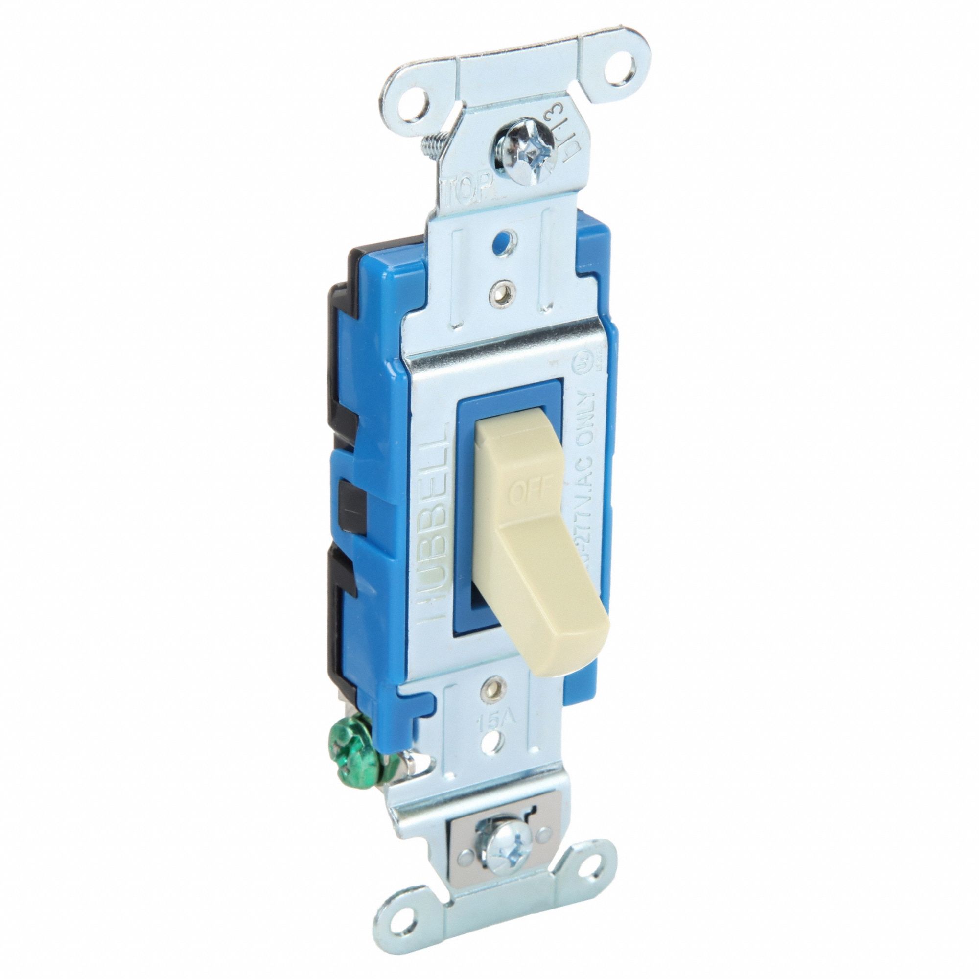 Toggle Switch, Single Pole, Wall Switch - 52HE45|4801BI - Grainger