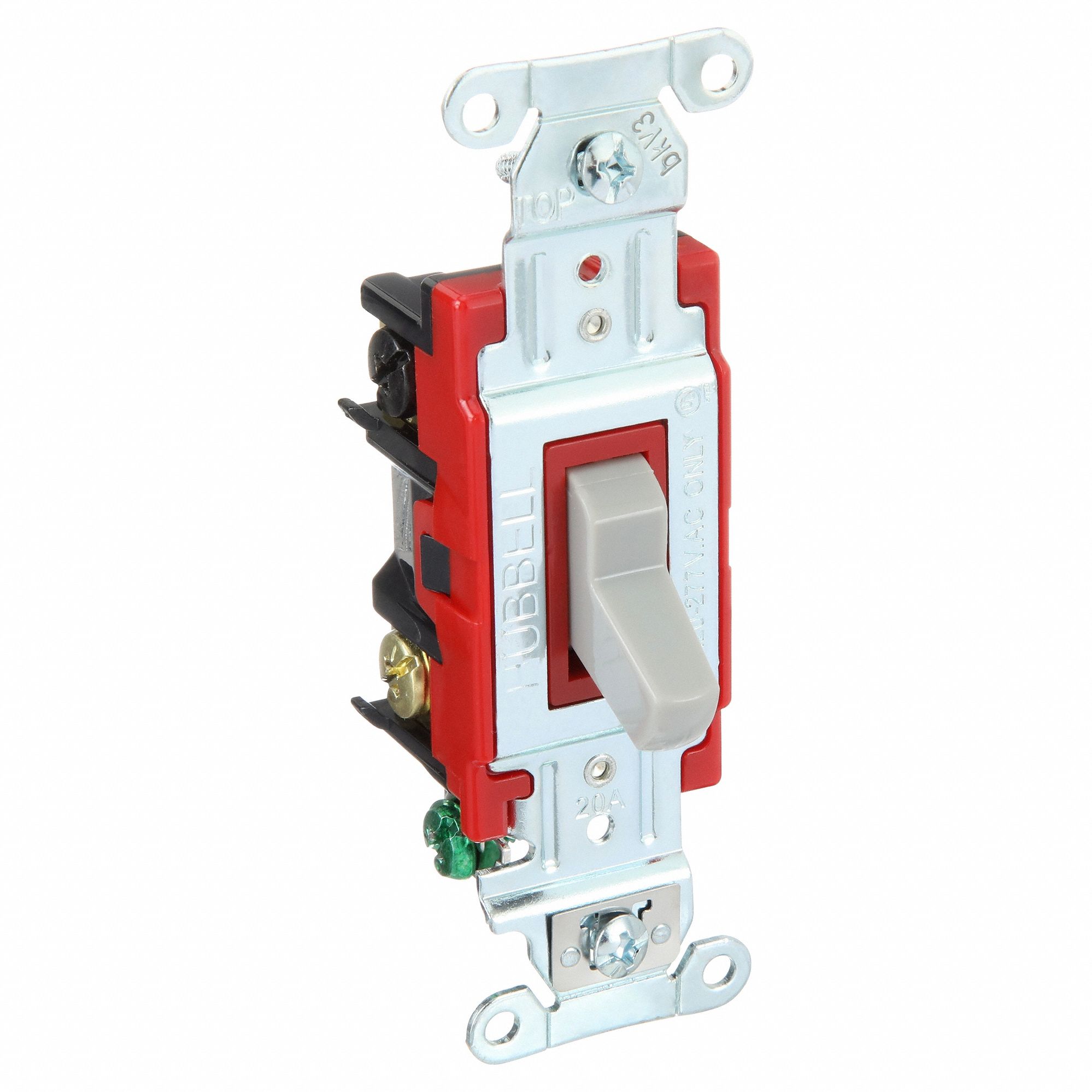 Toggle Switch, 4-Way, Wall Switch - 52HE76|4904BGRY - Grainger