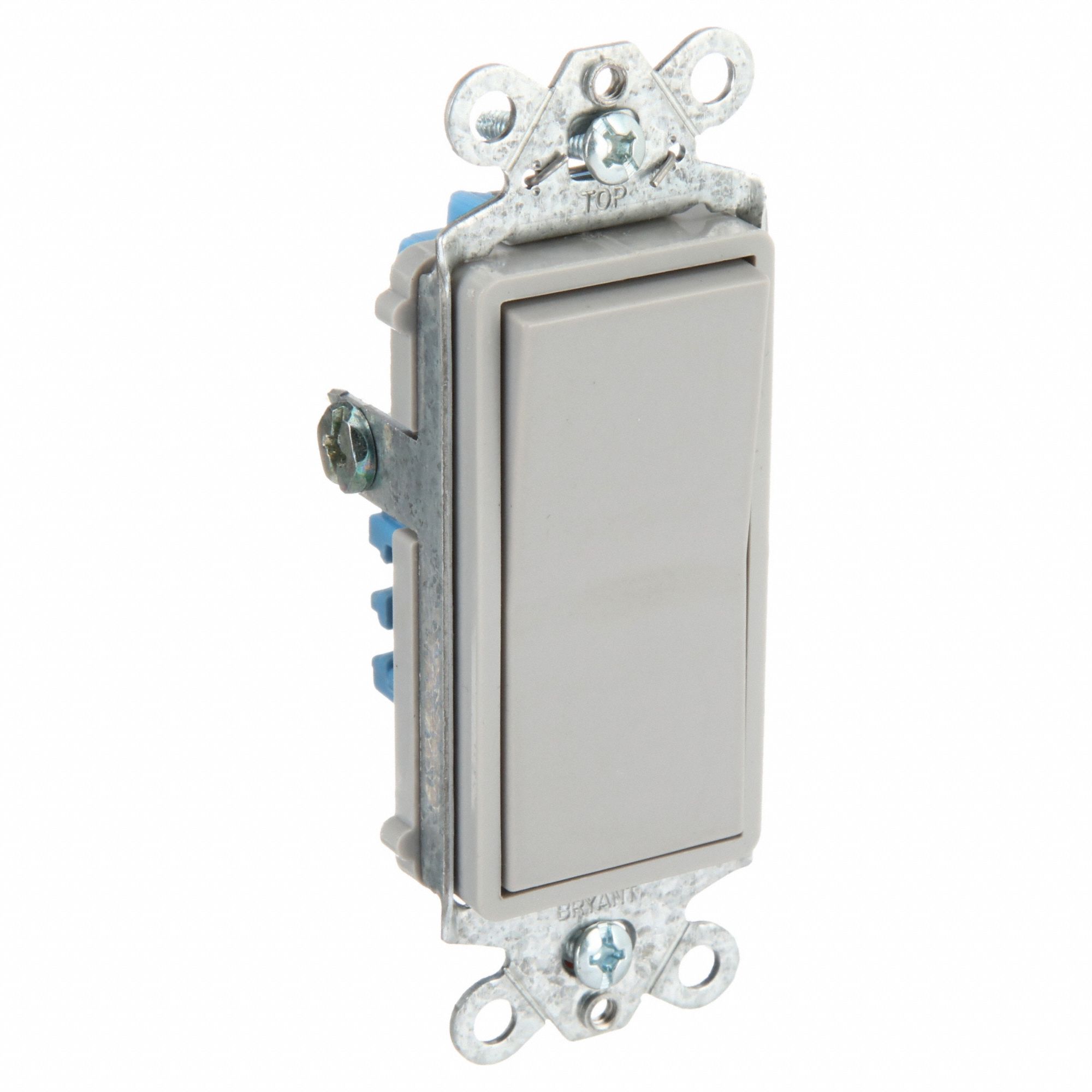 Rocker Switch, 3-Way, Wall Switch - 52HE85|9803GRY - Grainger