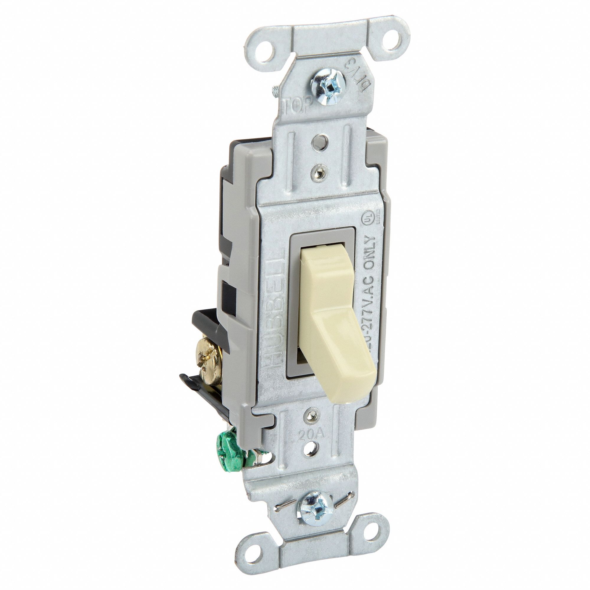 Toggle Switch, 3-Way, Wall Switch - 52HF13|BRYCSB320BI - Grainger