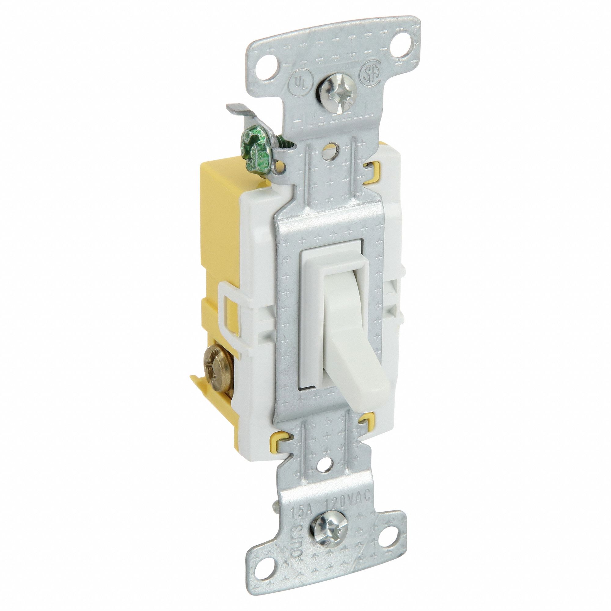 Toggle Switch, 3-Way, Wall Switch - 52HF18|RS315W - Grainger
