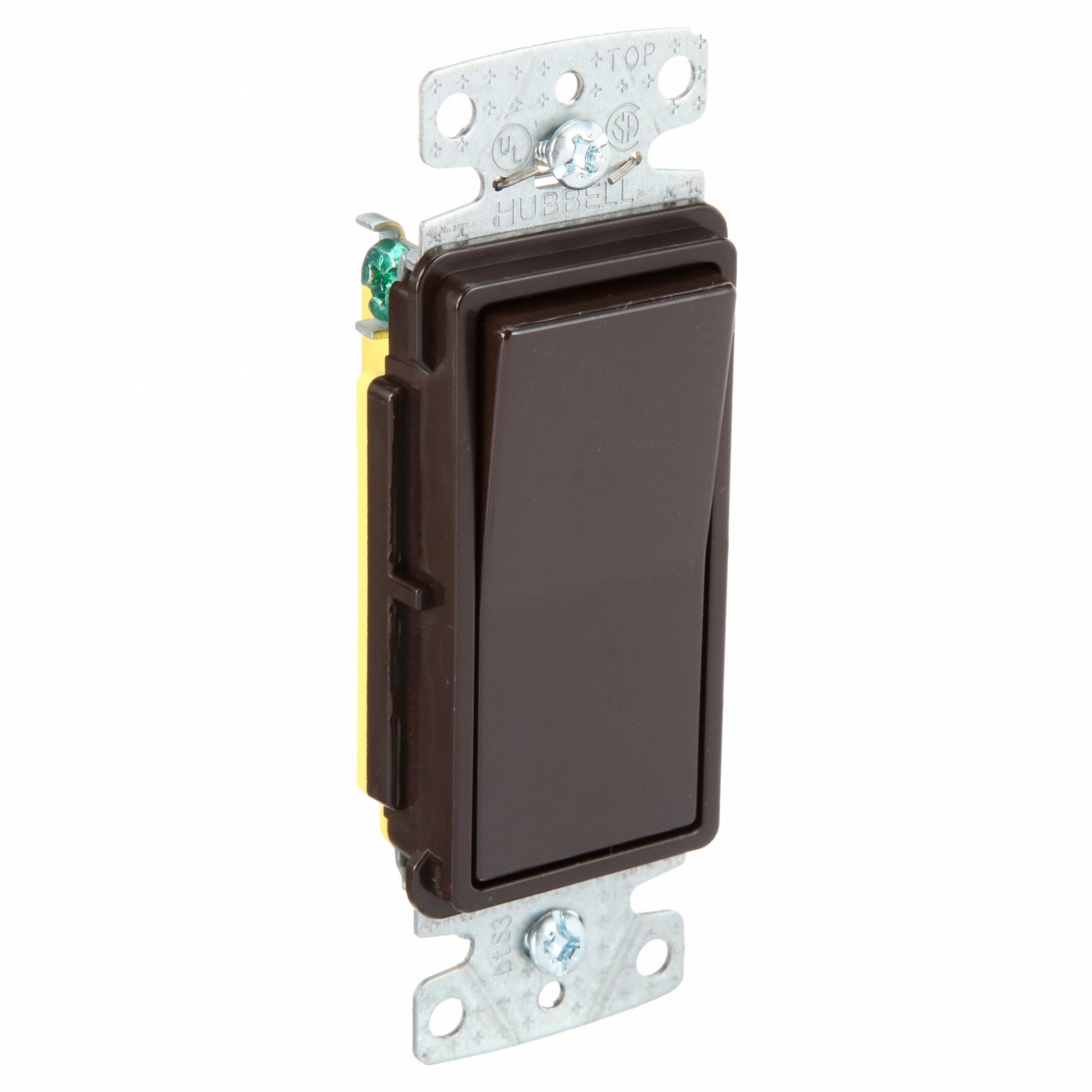 Rocker Switch, Single Pole, Wall Switch - 52HF19|RSD115 - Grainger