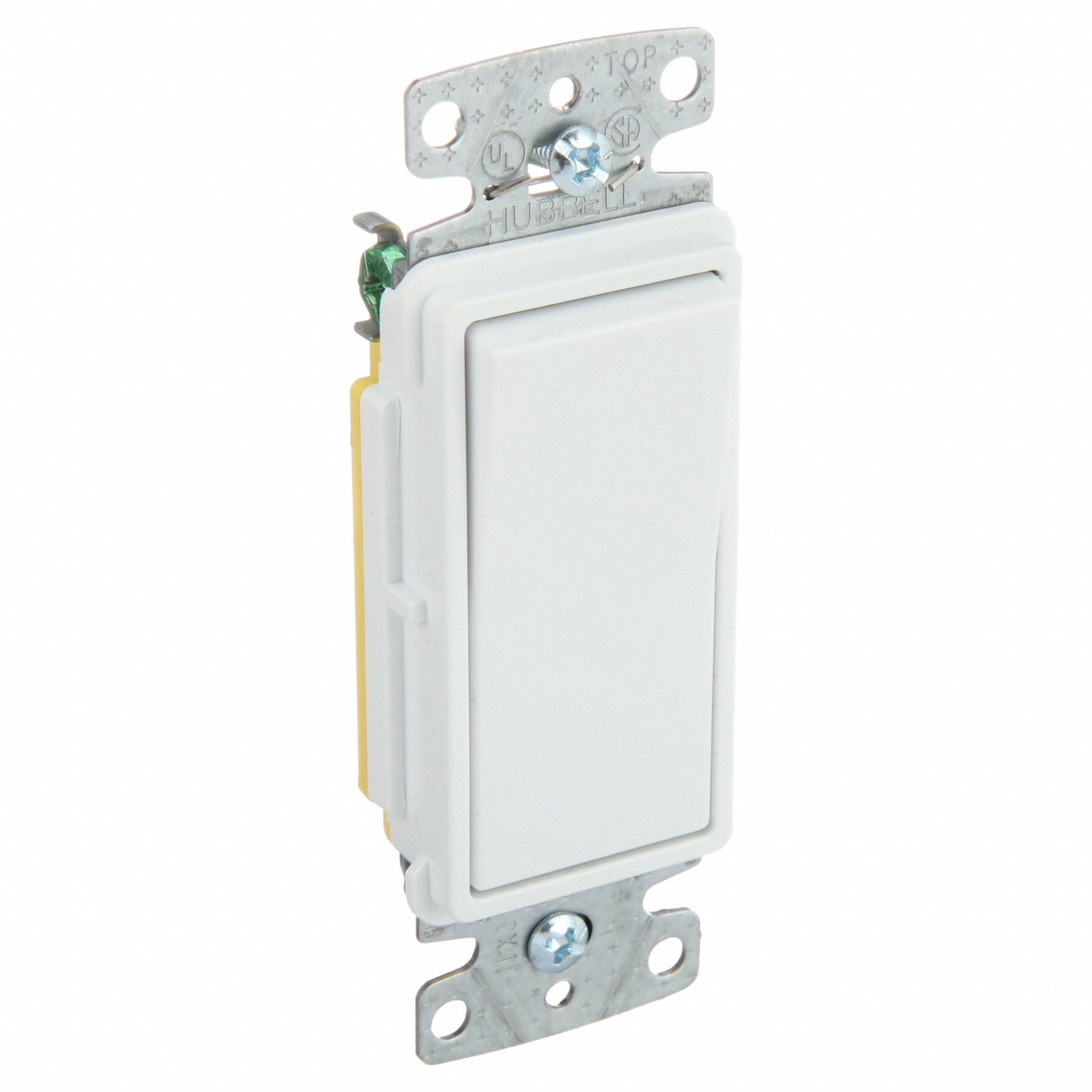 Rocker Switch, Single Pole, Wall Switch - 52HF21|RSD115W - Grainger