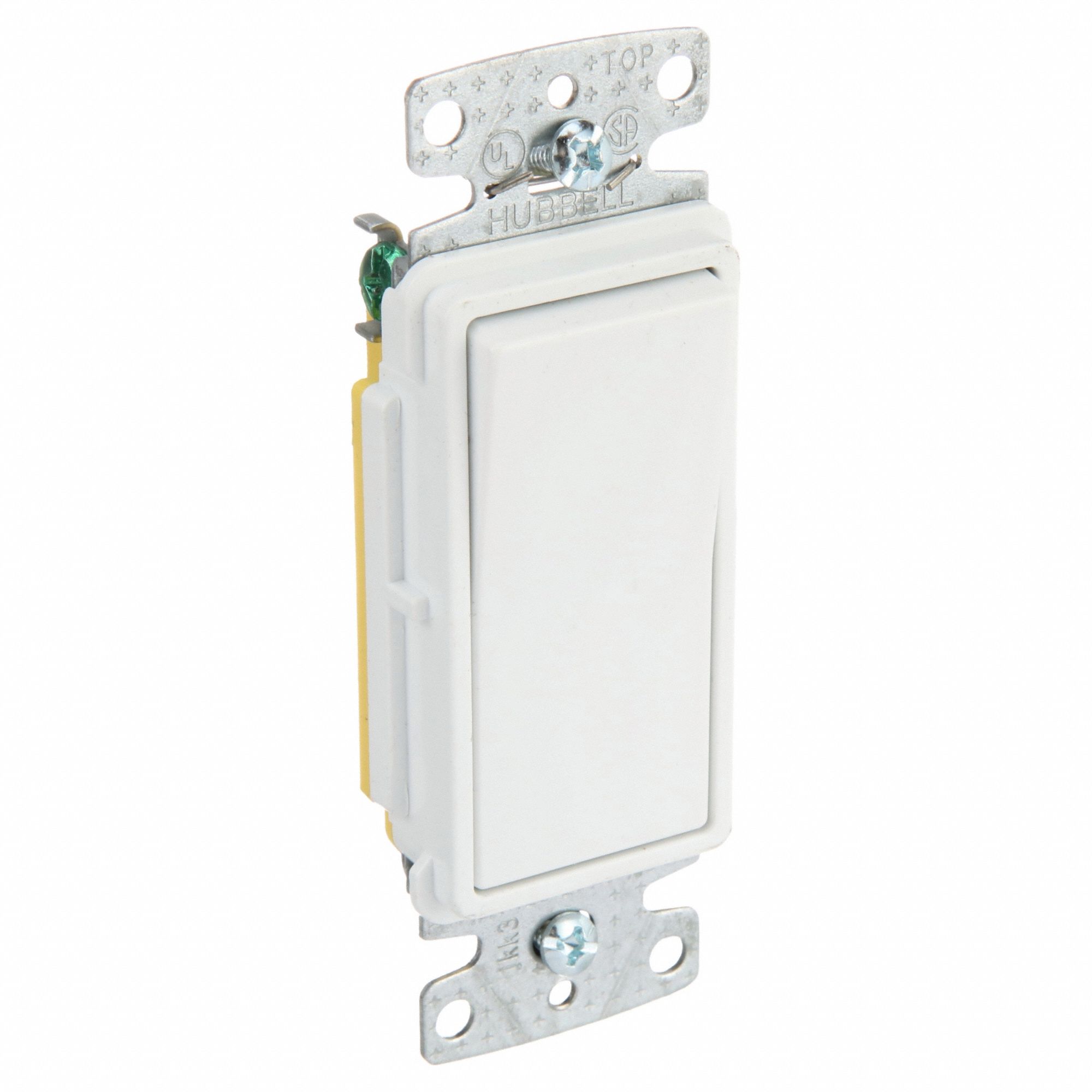 Rocker Switch, 3-Way, Wall Switch - 52HF22|RSD315W - Grainger