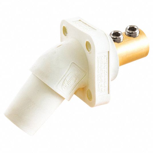For Male Plugs, 400 A, Angled Receptacle - 52HF35|HBLFRAW - Grainger