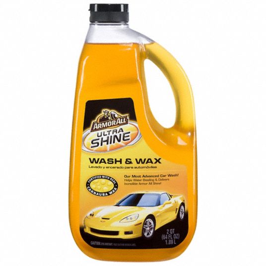 ARMOR ALL, Wash & Wax, 64 fl oz, Vehicle Wash - 52HF84|10346 - Grainger
