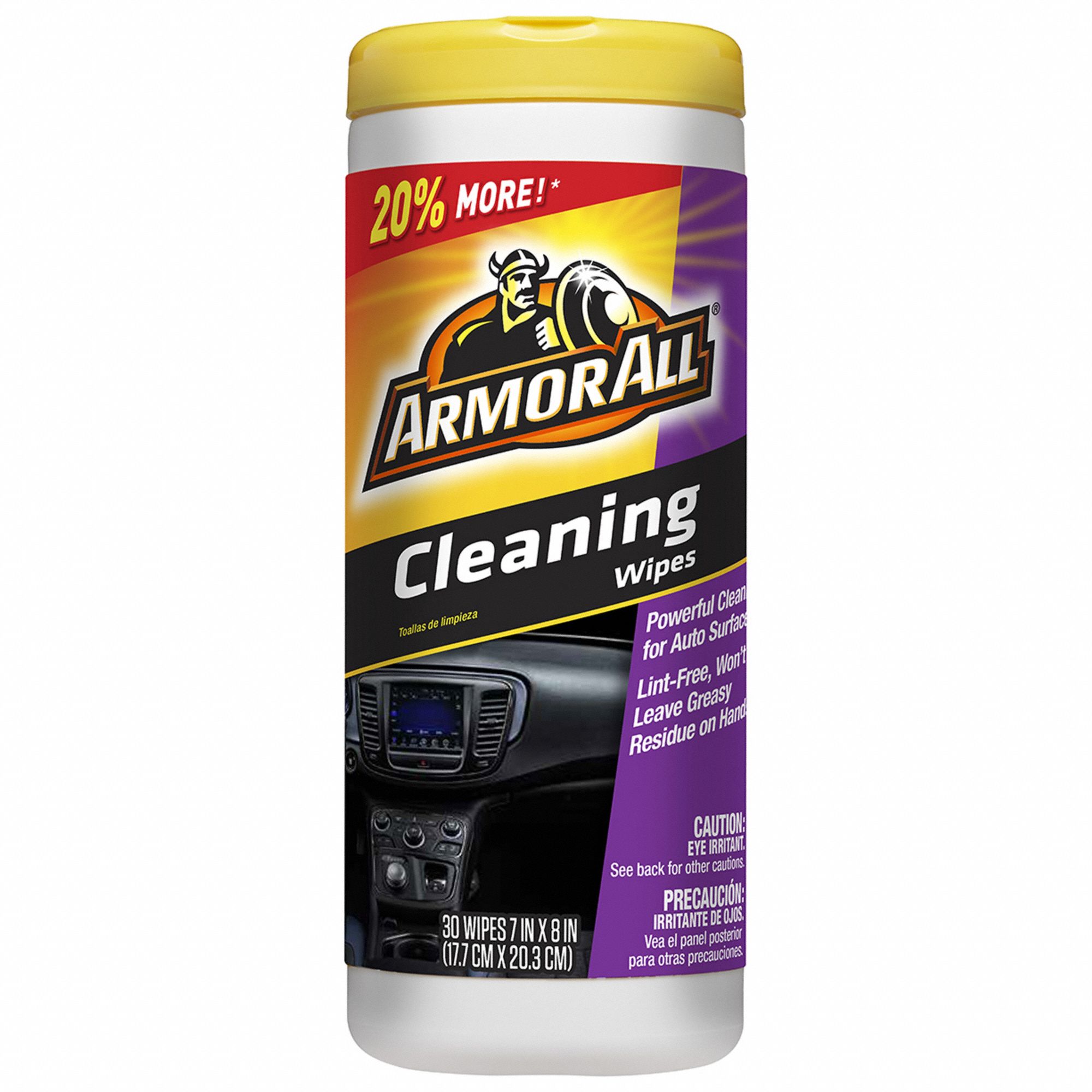 ARMOR ALL, Solvent, Wipe, Cleaning Cloth - 52HF93|17497C - Grainger