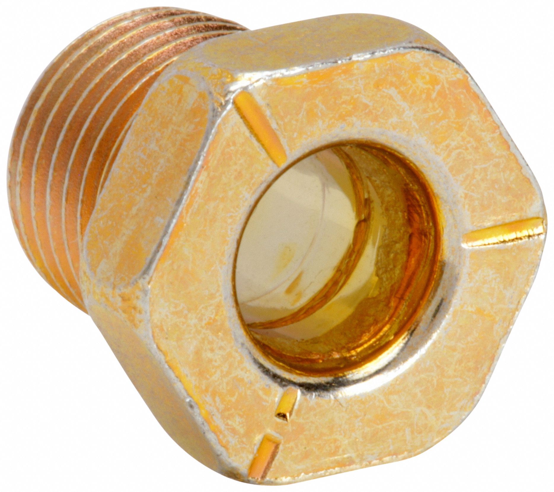 1/4 in OD Fitting Size, Flared, Flared Fitting Nut - 52HH06|BR1400 - Grainger
