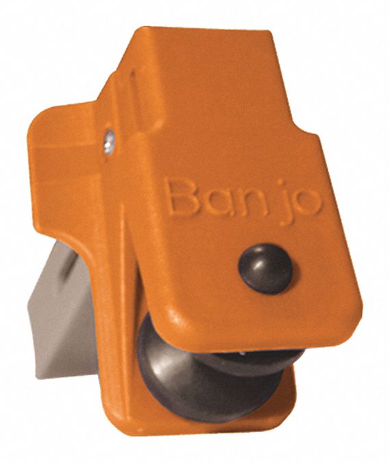 1 in Lg, 5 in Wd, Fluid Line Banjo Stopper Clamp - 52HJ58|FLSBAN - Grainger