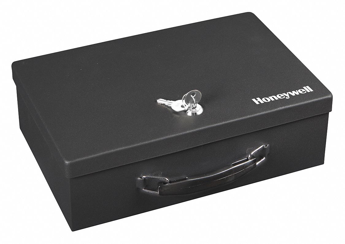 HONEYWELL, Key Lock, 3 7/8 in Overall Ht, Security Box - 52HM98|6104 ...