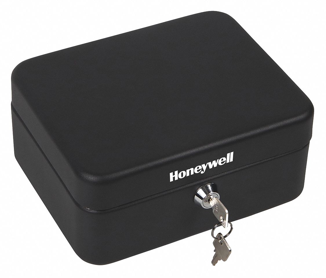 HONEYWELL, Key Lock, 3 1/2 in Overall Ht, Cash Box - 52HN05|6111 - Grainger