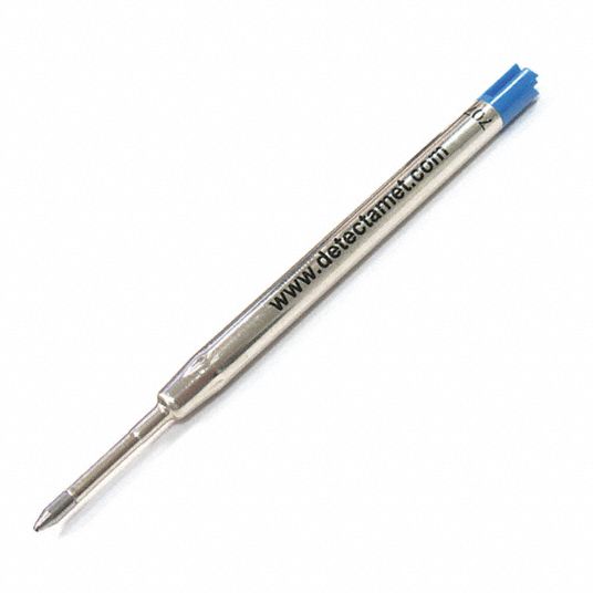 DETECTAMET, INC., Blue, Medium, Pen Ink Refill - 52HU40|100-I11 - Grainger