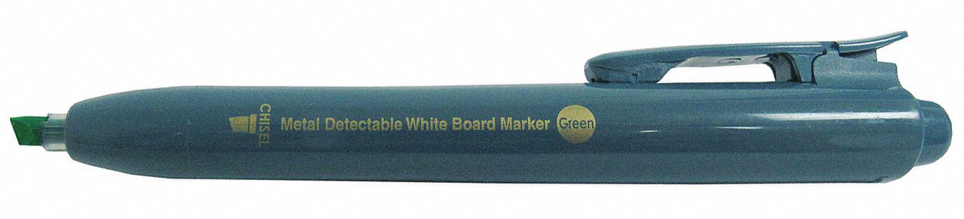 DETECTAMET, INC., Retractable, Chisel, Dry Erase Marker Set - 52HV19 ...