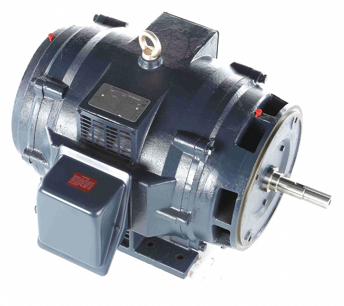 Close-Coupled Pump Motor, 25, Nameplate RPM 1190, 575, 324JM - Grainger