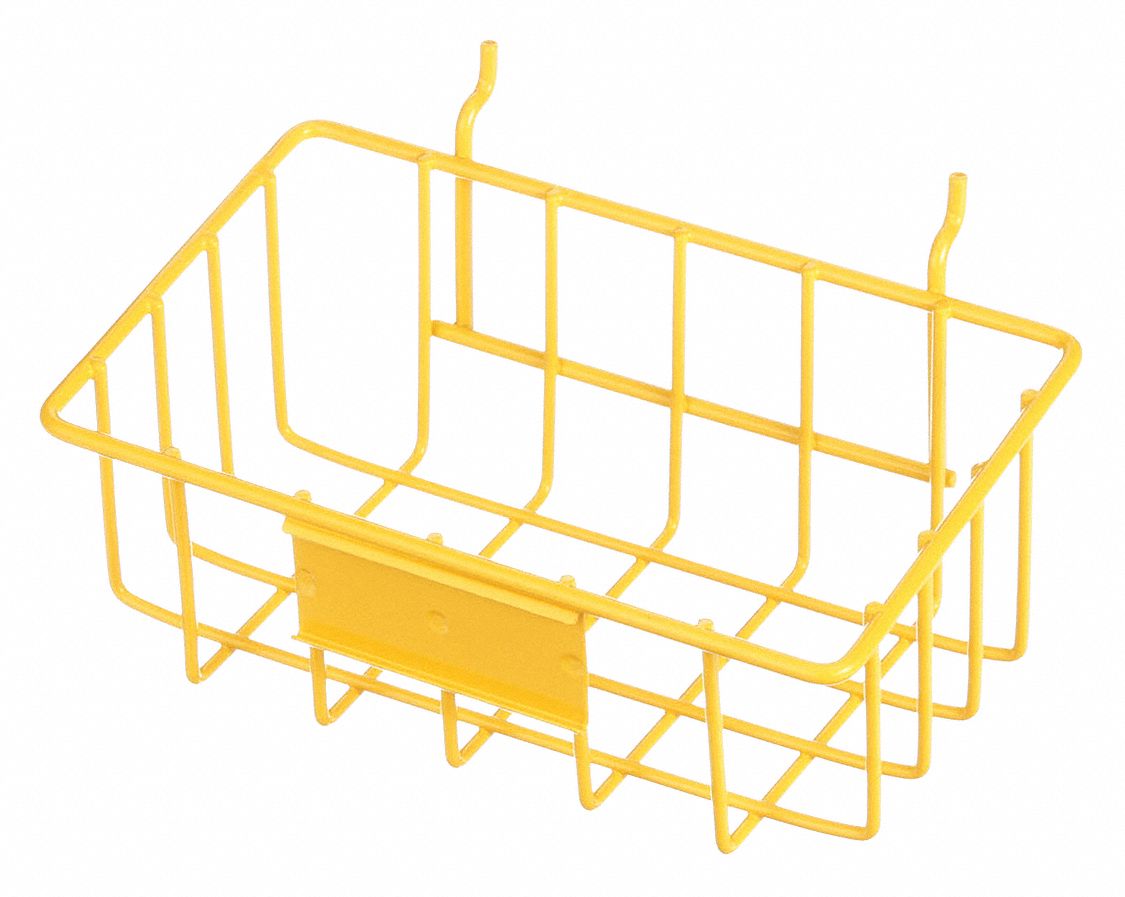 MARLIN STEEL WIRE PRODUCTS, Display Basket, Steel, Storage Basket ...
