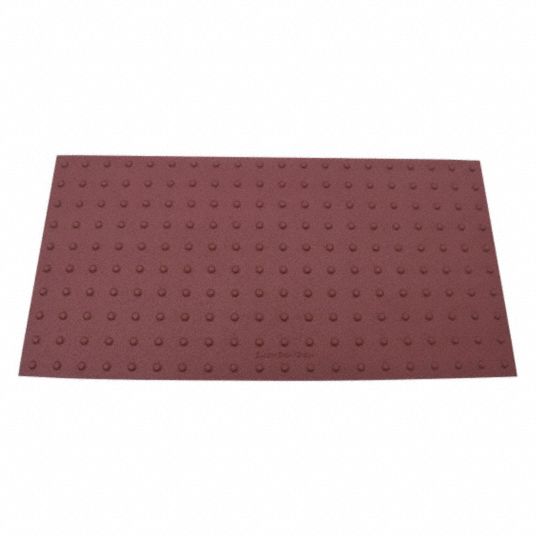 SAFETYSTEPTD ADA Warning Pad: Asphalt/Concrete, Surface Applied, Flex ...