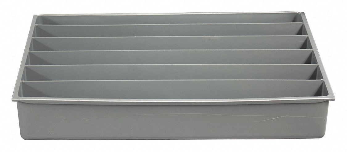 DURHAM MFG Compartment Drawer Insert: 18 in x 12 in x 3 in, 17 1/2 in x ...