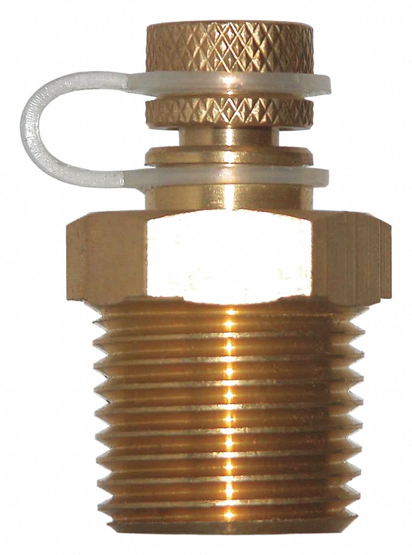 WINTERS, Brass, 1/2 in NPT, Pressure Test Plug - 52JG27|STP002 - Grainger