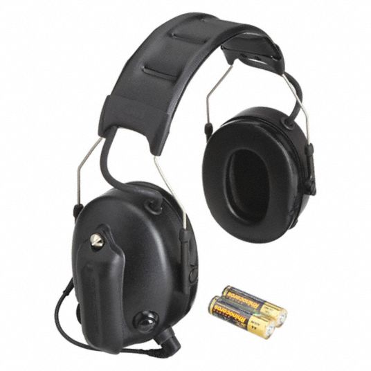 3M, Over-the-Head Earmuff, 27 dB NRR, Communication Headset - 52JH60 ...