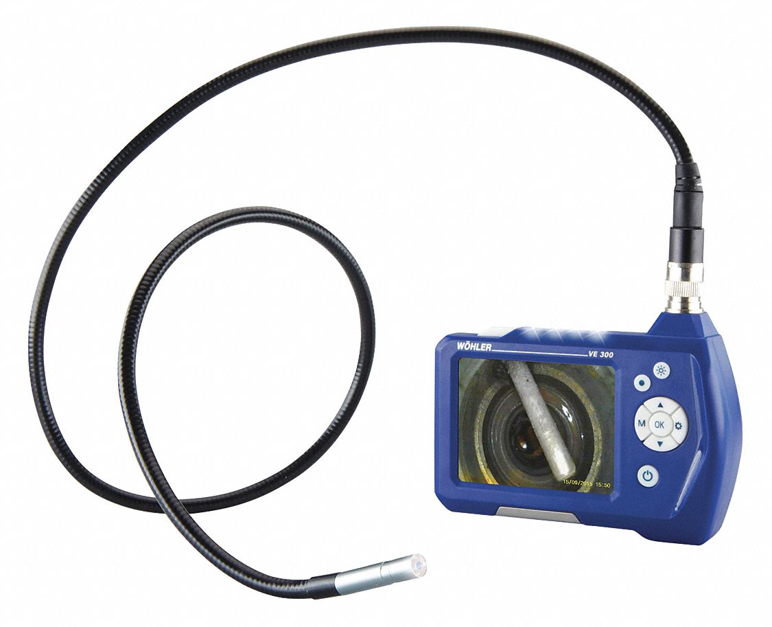 Video Borescope,Pixel Res. 640 x 480 - Grainger