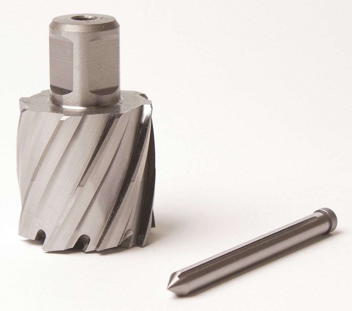 SLUGGER BY FEIN Annular Cutter: 1 in Cutter Dia, 1 in Max Cutting Dp ...