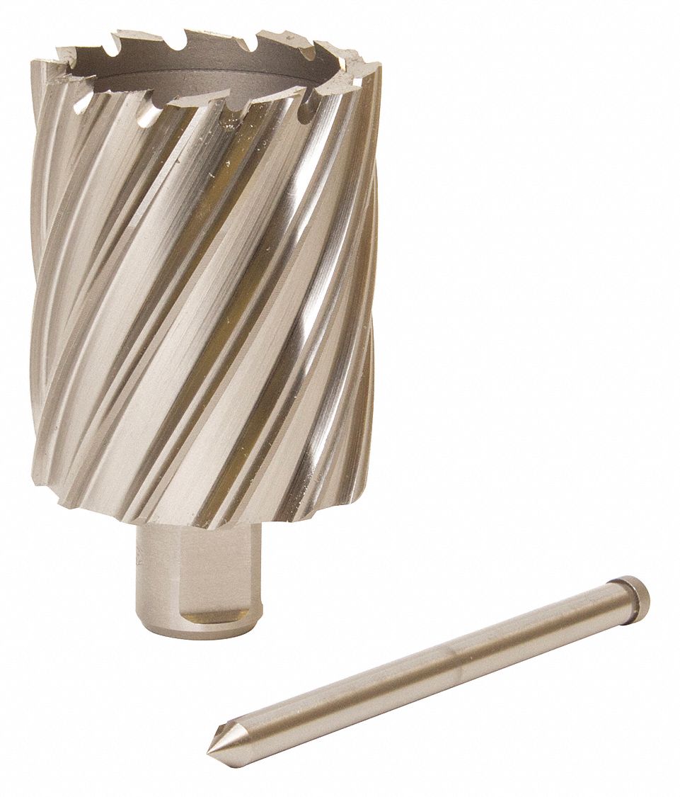 SLUGGER BY FEIN Annular Cutter: 1 9/16 in Cutter Dia, 2 in Max Cutting ...