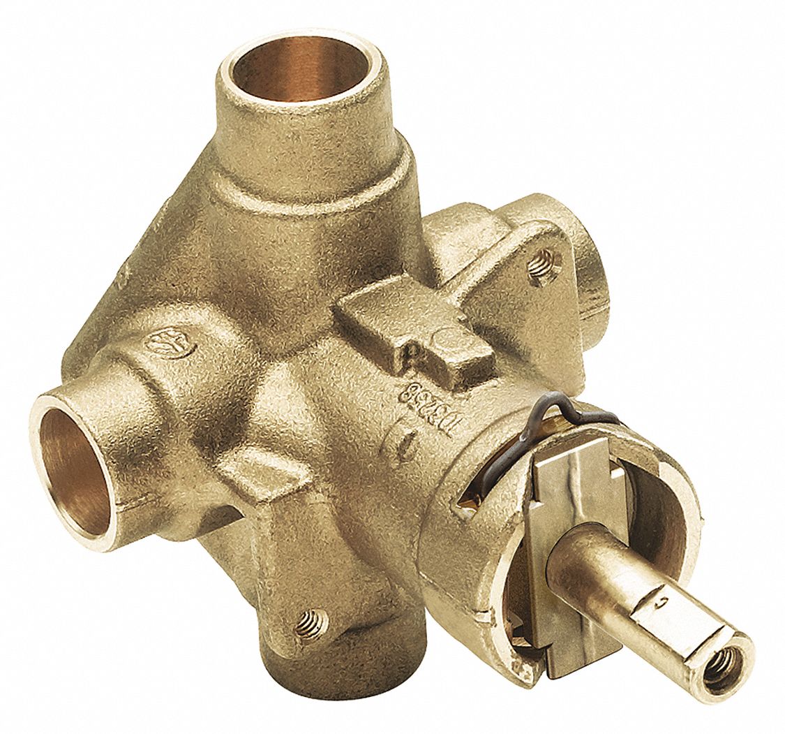 MOEN, Pressure Balancing, Four Port, Control Valve - 52JN10|8370HD ...
