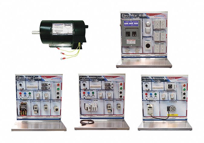 LEARNLAB, Classroom Vocational Training Set with Multi-Brand VFD & PLC ...