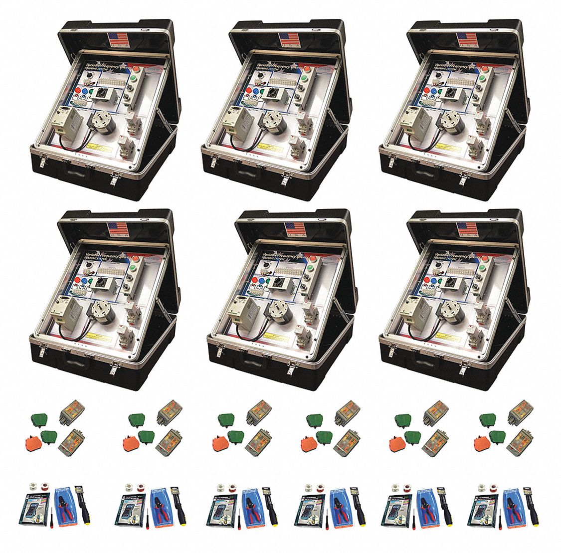 LEARNLAB, Portable VFD Training Systems, 24 in x 24 in x 26 in ...