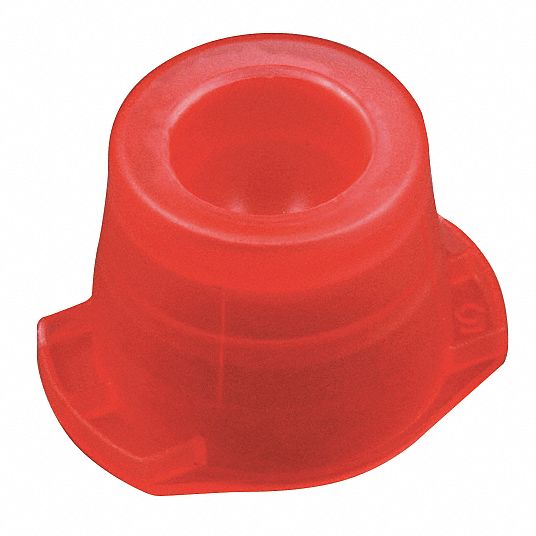 12 mm_13 mm_16 mm Dia, Red, Cap - 52JW65|118115R - Grainger