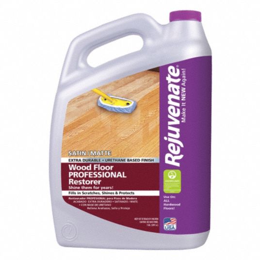 REJUVENATE, Bottle, 1 gal Container Size, Bathroom Floor Restorer ...