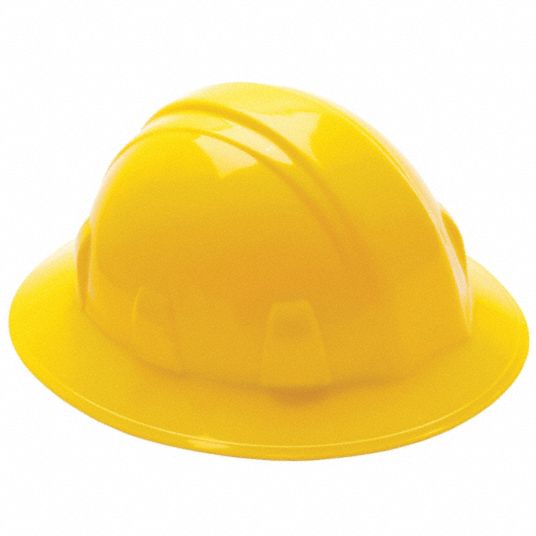 CONDOR, Yellow, No Graphics, Hard Hat - 52LD09|52LD09 - Grainger