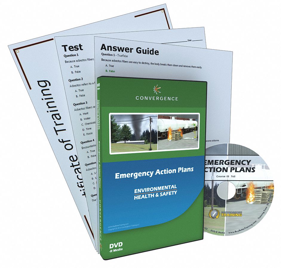 DVD, General Safety Training, English - Grainger
