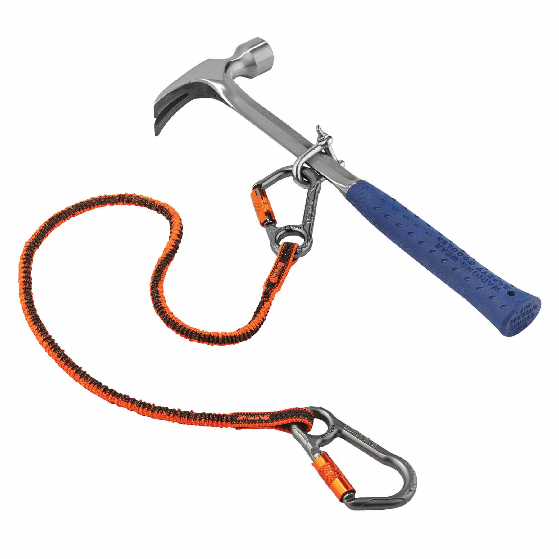 ERGODYNE Shock Absorbing Tool Lanyard: 15 lb Wt Capacity, Ergodyne ...