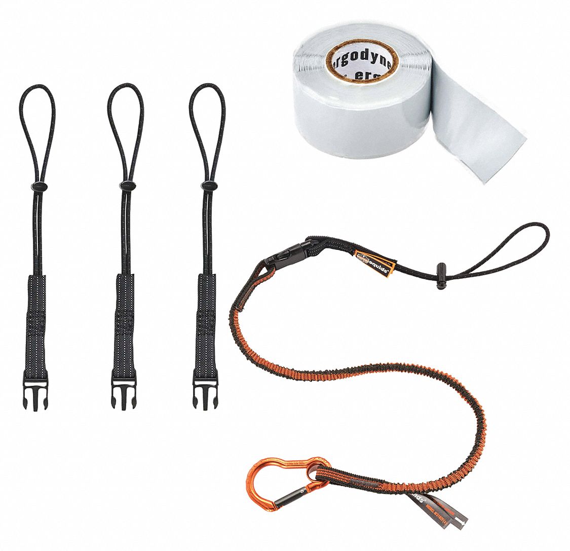 ERGODYNE, Elastic Tether, Corded Strap Attachment, Tool Tethering Kit ...