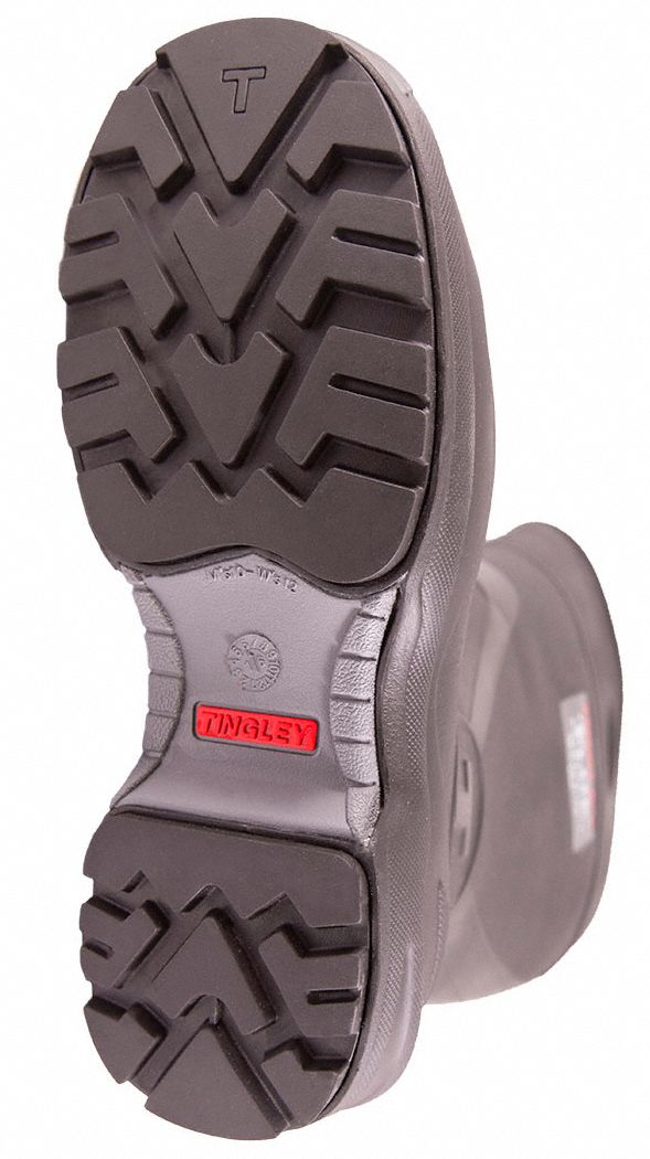 TINGLEY Rubber Boot: Rigid Hardened Rubber, Aerex 1.5.5(R)/Hardened ...