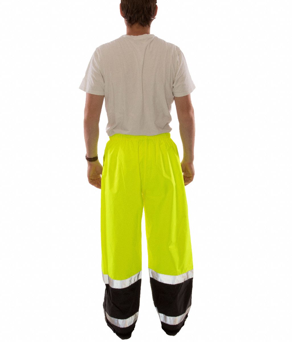 TINGLEY High-Visibility Pants: ANSI Class E, 4XL ( 58 in x 32 in ...