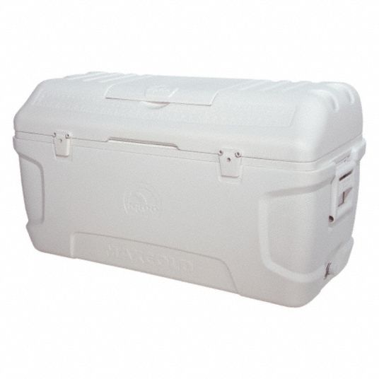 IGLOO, White, 165 qt Cooler Capacity, Chest Cooler - 52PF33|49628 ...