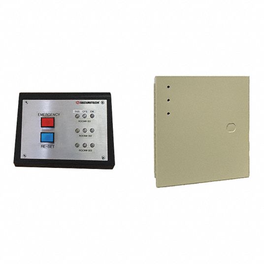 SECURITECH, 1.6 A Current, Desk Mount Console - 52PG12|LISA-CONKIT-12 ...