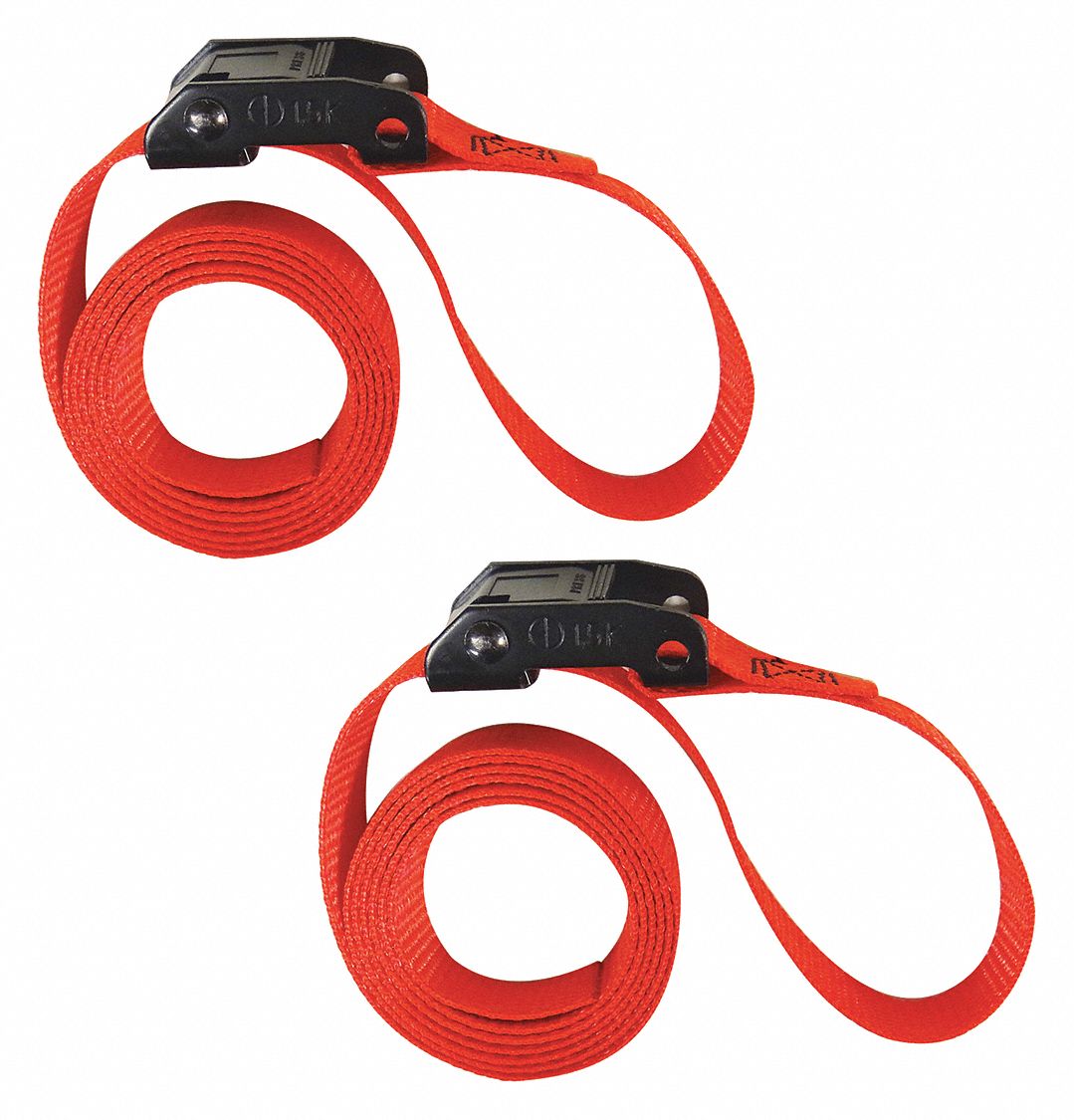Snap-Loc SLCTC106CR2 Snap-Loc Cinch Cam Strap: Red, 1 PR SLCTC106CR2
