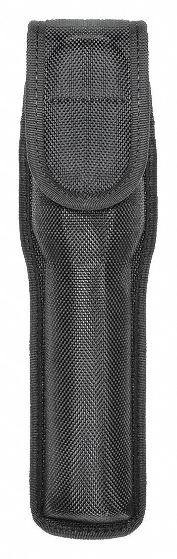 HEROS PRIDE, Black, Nylon, Flashlight Pouch - 52RY82|1070 - Grainger