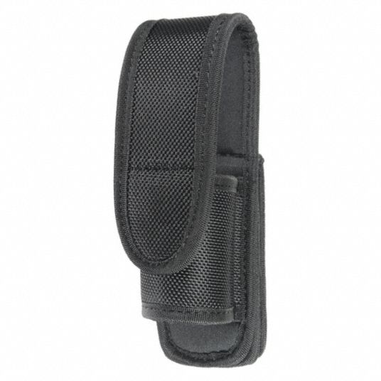 HEROS PRIDE, Black, Nylon, Flashlight Pouch - 52RY83|1071C - Grainger