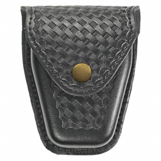 HEROS PRIDE, Belt Mounted, Synthetic Leather, Handcuff Pouch - 52RZ36 ...