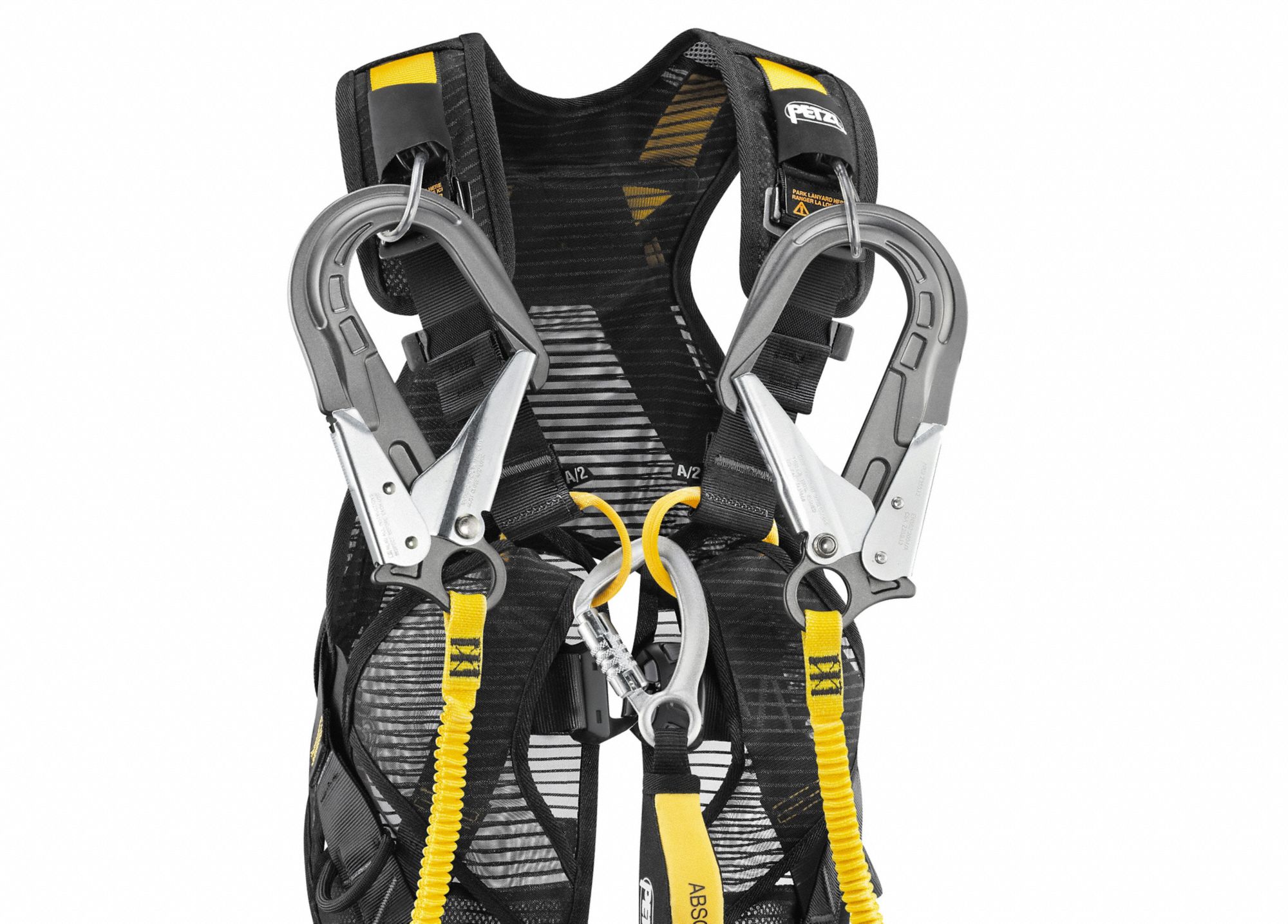 PETZL Full Body Harness, Size S, Black - 52TD12|C73JFA 0U - Grainger
