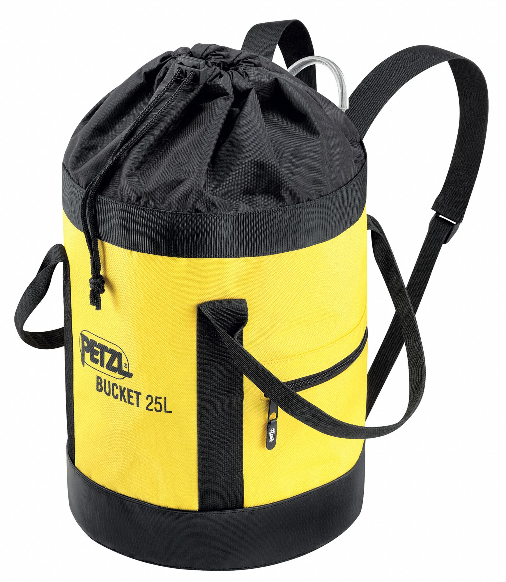 PETZL Rope Bucket, Polyester, Yellow - 52TD47|S41AY 025 - Grainger
