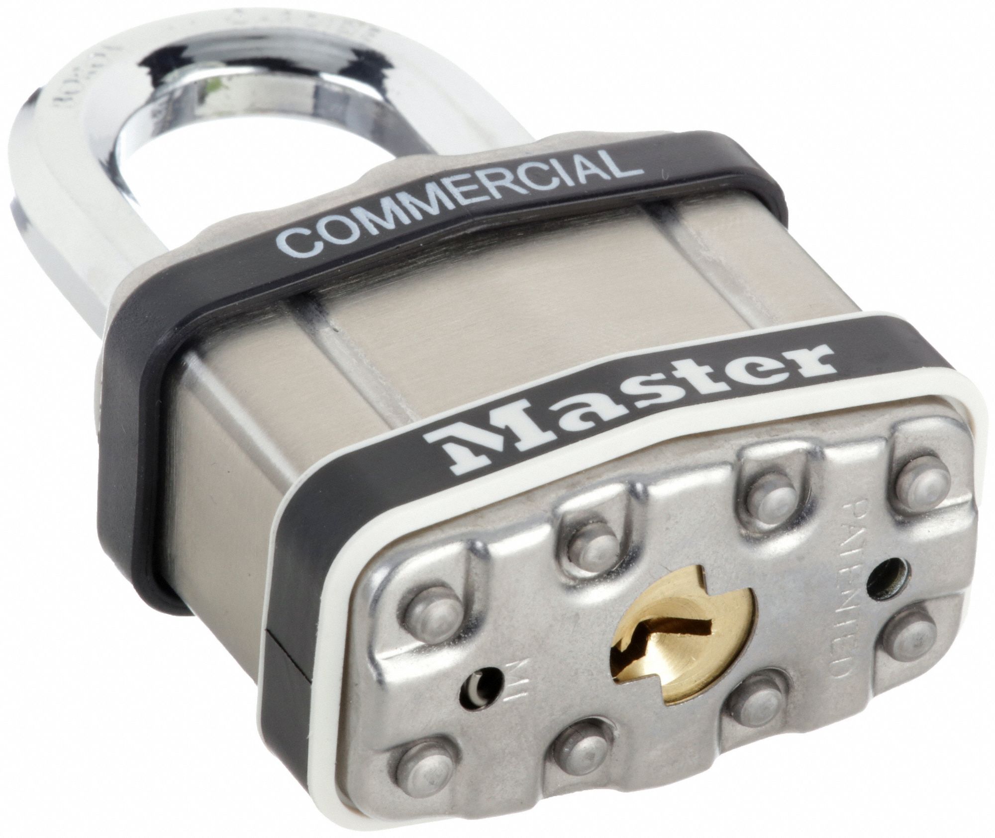 MASTER LOCK Padlock: 1 in Vertical Shackle Clearance, 13/16 in ...